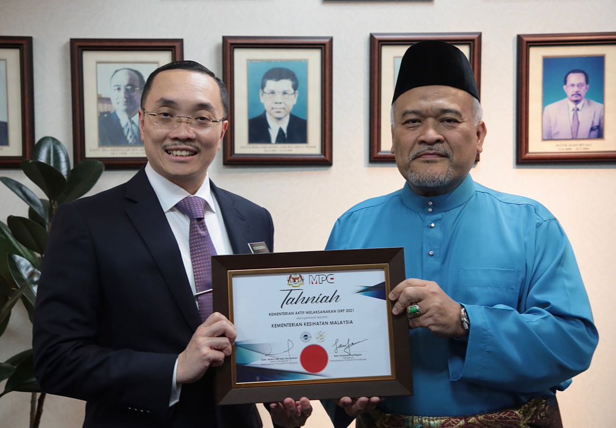 KKMalaysia🇲🇾😷 on Twitter: "Kementerian Kesihatan Malaysia (KKM) telah menerima kunjungan hormat ...