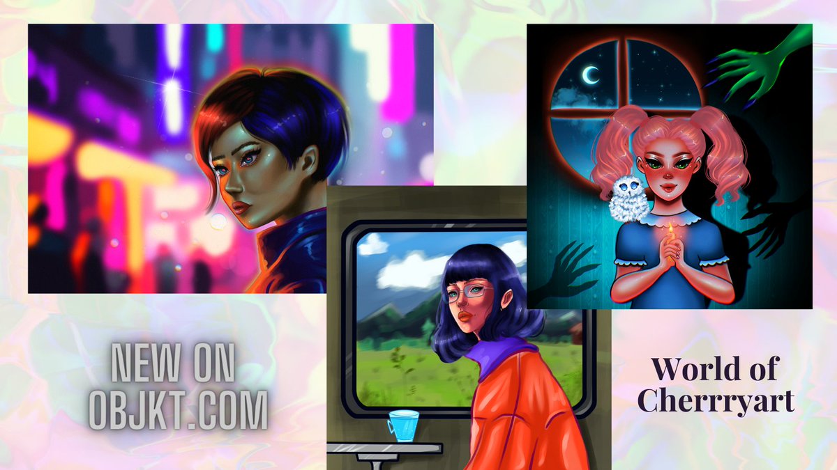 NickPicklesArt on Twitter: "RT @cherrryart: NEW on @objktcom 🔥🔥🔥 🍒World of Cherrryart🍒 ...