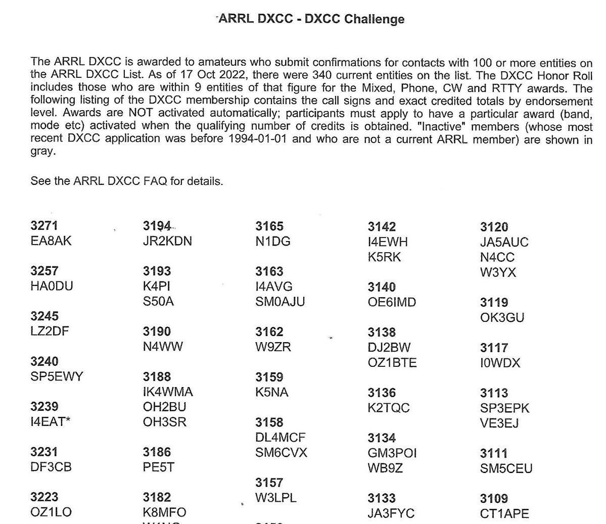DX World.net on Twitter: "EA8AK with an incredible DXCC Challenge score of 3271 👌"
