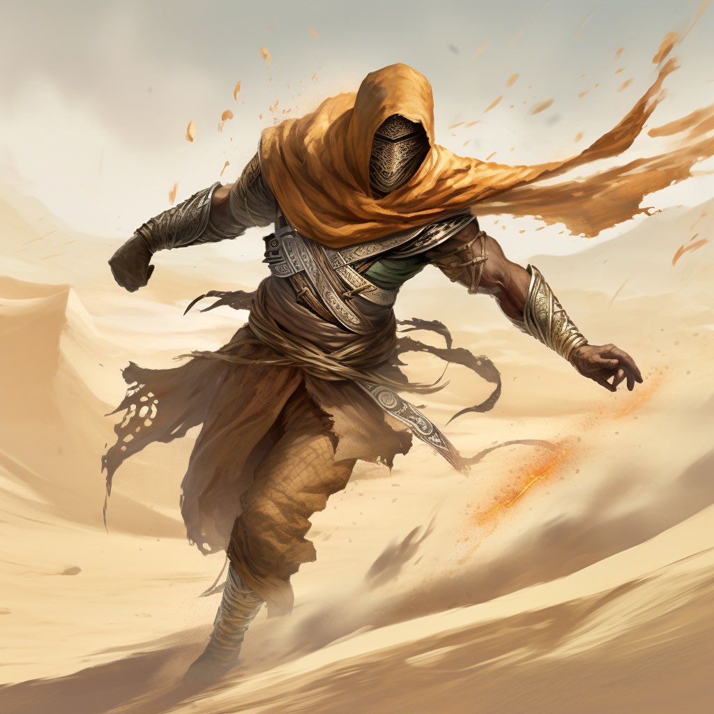 Desert Nomad Warrior