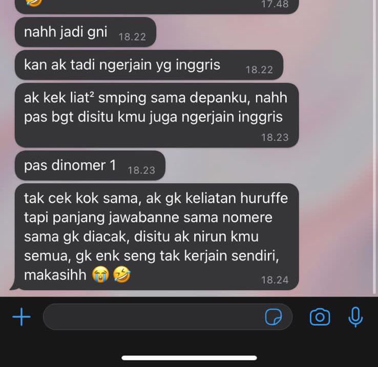 BURUANN CEK PINNED!!— SBMPTNFESS on Twitter: "👨‍🎓 guys sender sakit hati banget ini sender satu ...
