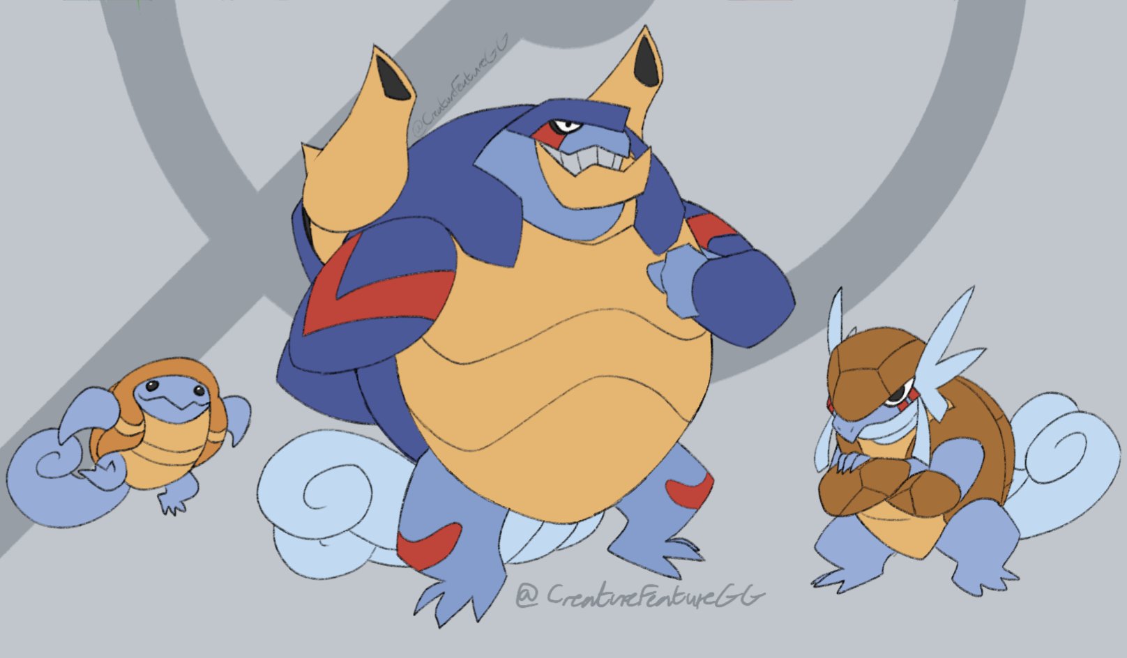 Blastoise X And Y Mega Evolution