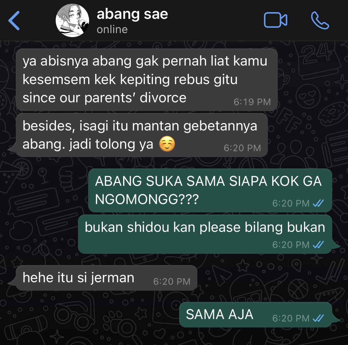 eloise on Twitter: "ㅤ 𝐅𝐨𝐨𝐥𝐢𝐬𝐡𝐥𝐲, 𝐂𝐨𝐦𝐩𝐥𝐞𝐭𝐞𝐥𝐲 𝐅𝐚𝐥𝐥𝐢𝐧𝐠 𝐩𝐭. 𝐈𝐈 ㅤketakutan Itosh Rin akan sebuah ...