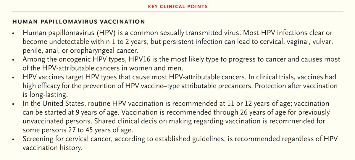 Nejm On Twitter Genital Human Papillomavirus Hpv Infection Is The