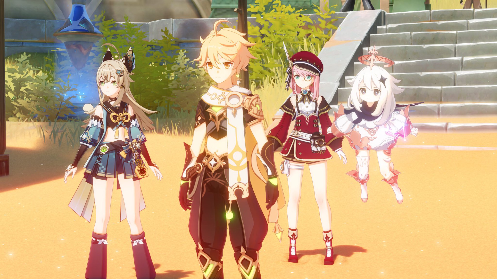 Genshin Mains_Your Guide to Teyvat on Twitter: "#Kirara and #Charlotte #原神 #Genshin https://t.co ...