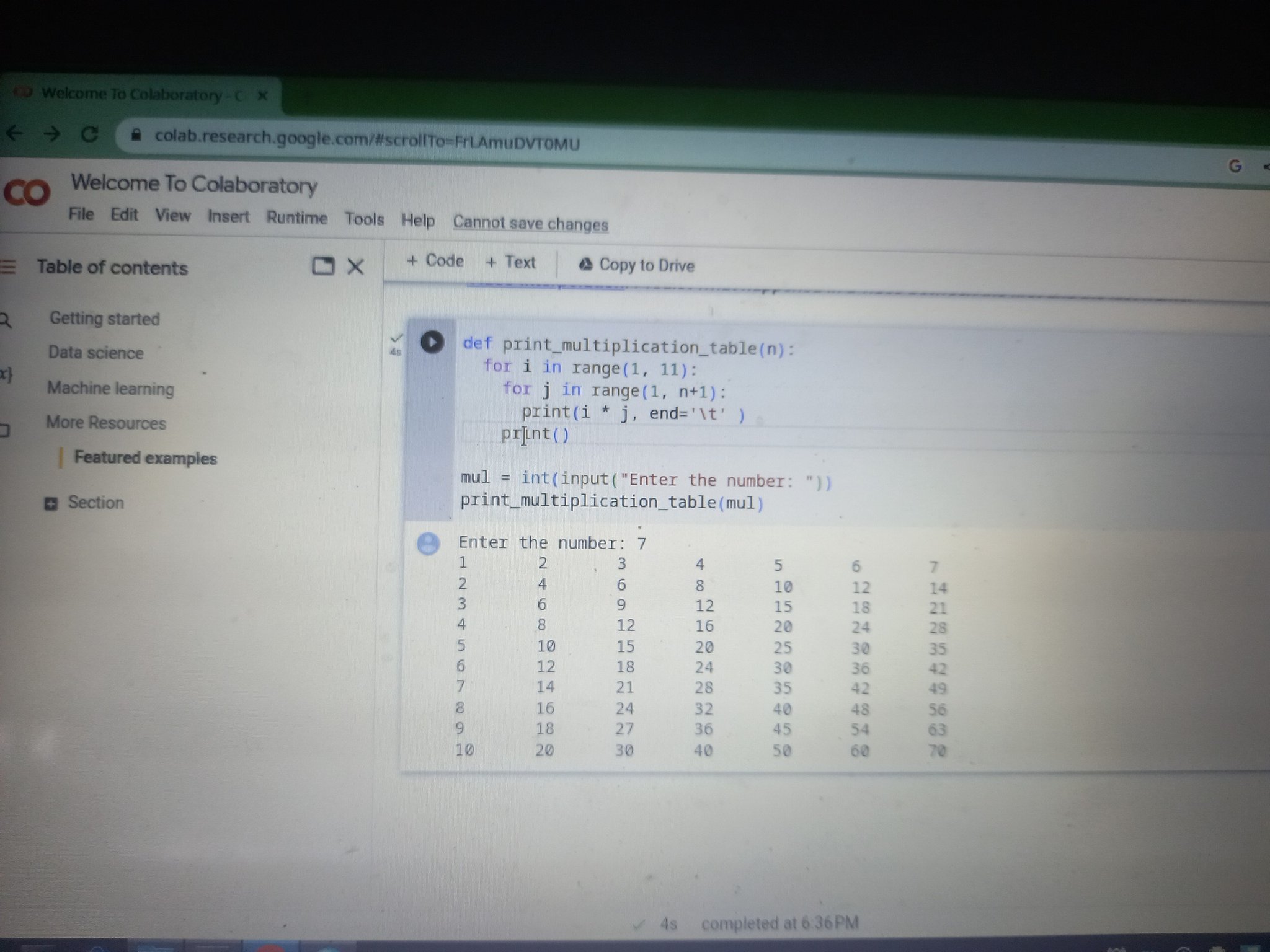 Python Coding On Twitter 100 Days Python Loop Challenge Day 1 Print Multiplication Table 5728