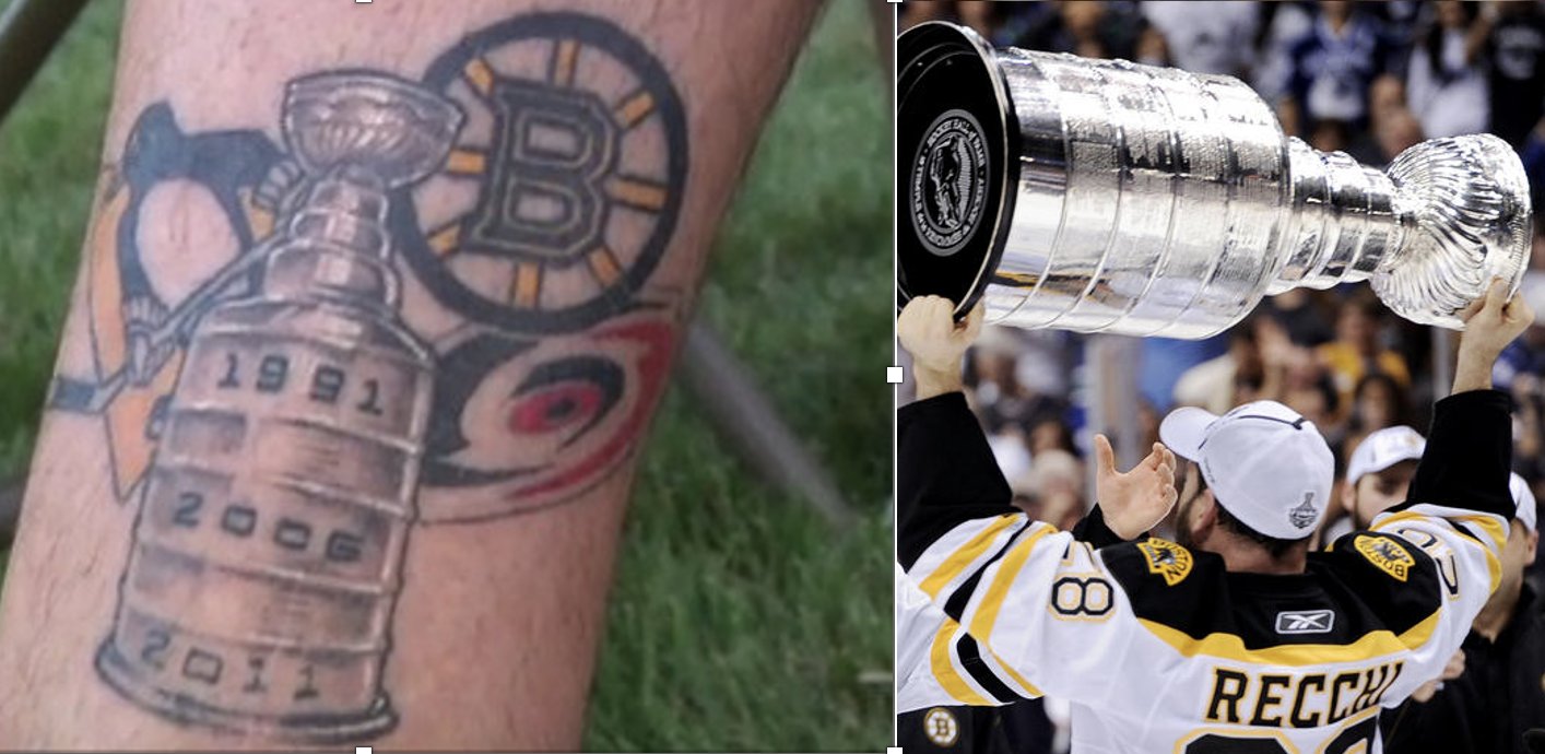 Mark Recchi Tattoos 99 Red Winged Balloons: A Hockey TL
