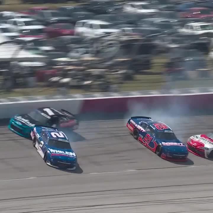 Nascar Xfinity On Twitter Both Rcr Cars Go Spinning And Weve Got