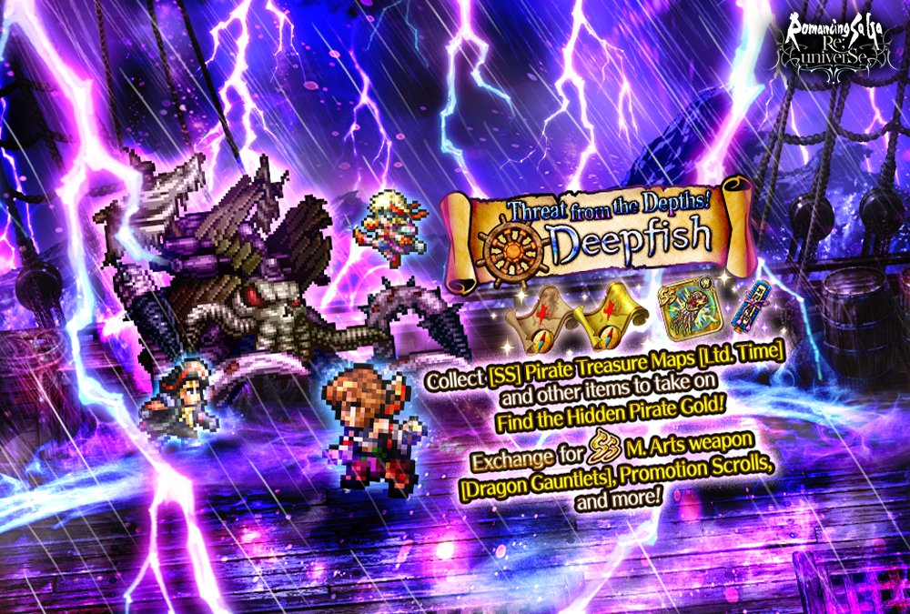 Romancing SaGa Re;univerSe on Twitter: "Pick yerself off the deck and take on the Threat from ...