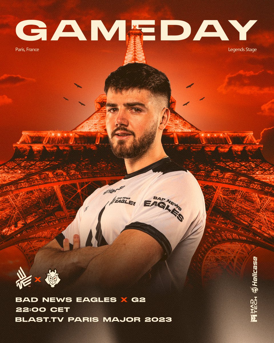 BAD NEWS EAGLES on Twitter: "http://BLAST.tv Paris Major 2023 - Legends Stage Swiss Round 2 🆚 ...