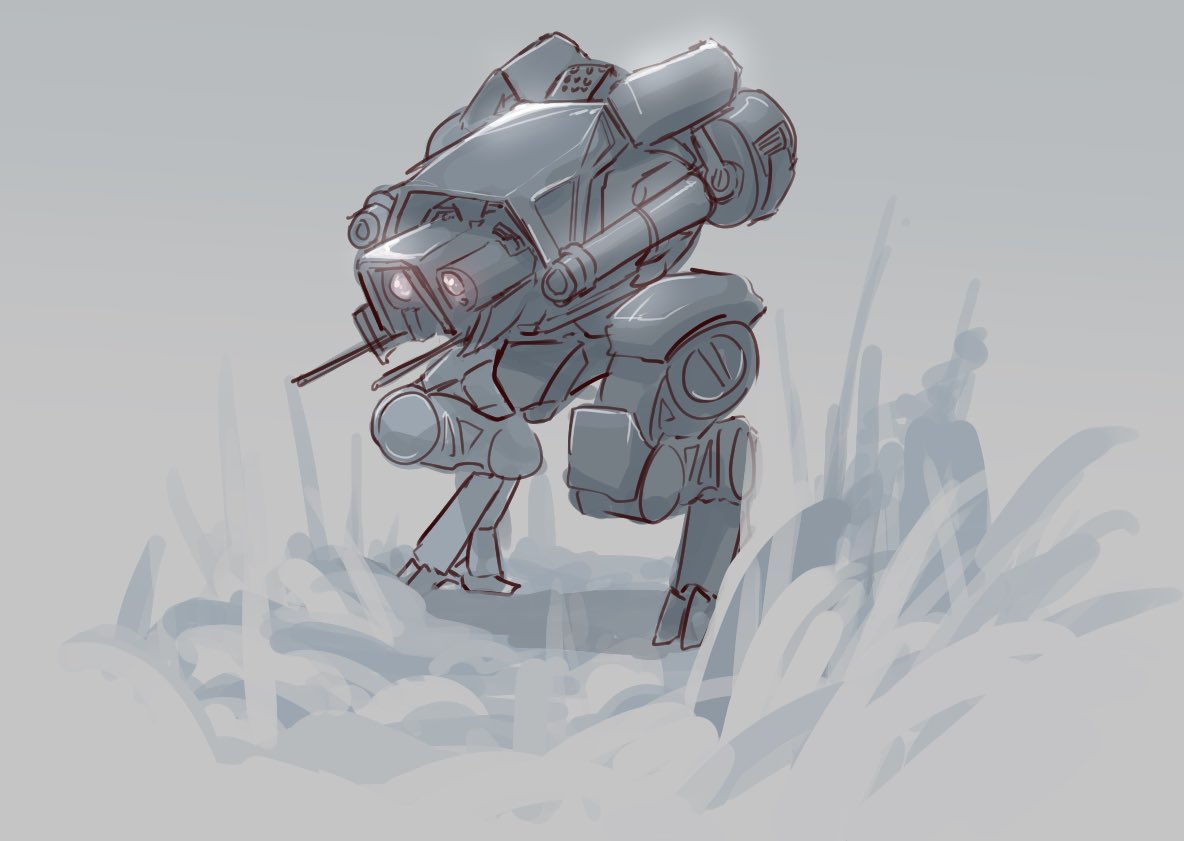 Simple Mecha Art