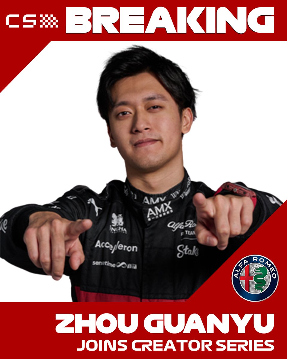 CREATOR SERIES on Twitter: "Yes, this has actually happened. A REAL F1 DRIVER! @ZhouGuanyu24 ...