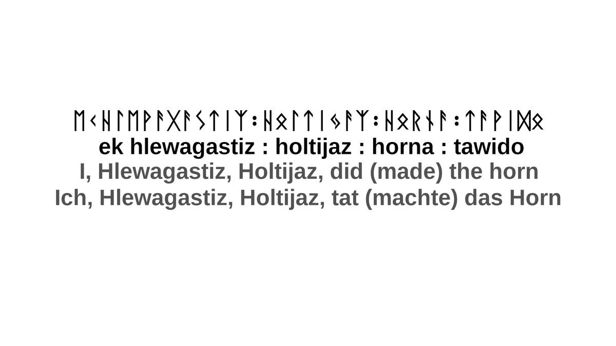 (1/12) Modern #Germanic languages are fascinating, but probably just as ...