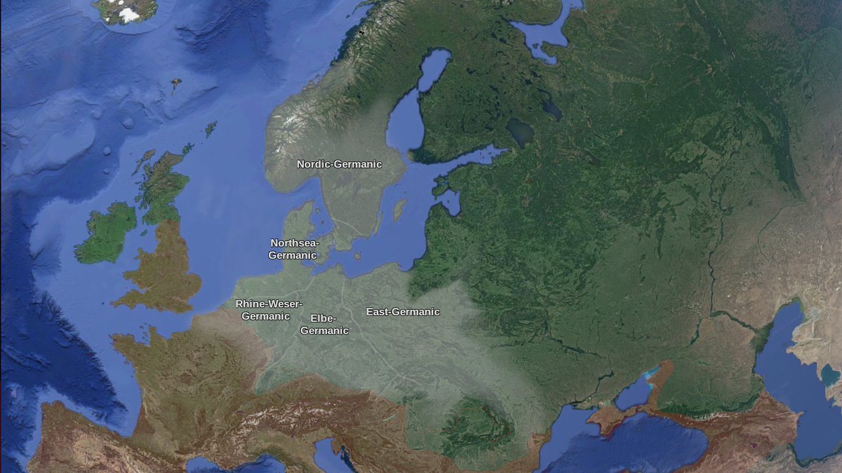 (1/12) Modern #Germanic languages are fascinating, but probably just as ...