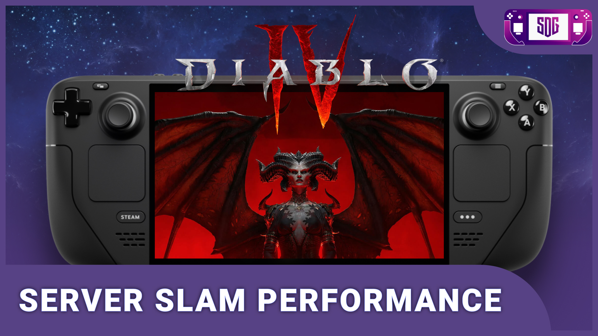Steam Deck Gaming on Twitter: "The Diablo 4 Server Slam is in full swing and it's running even ...