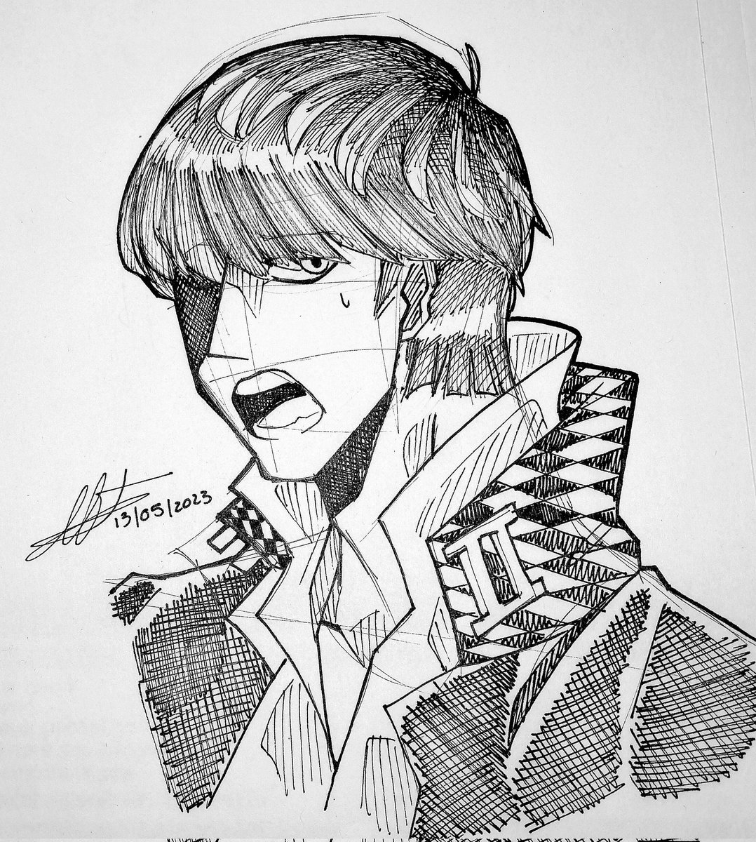 Jiraiya S Air Conditioner Arc On Twitter Part 2 Of Drawing The Protags With Random Expressions
