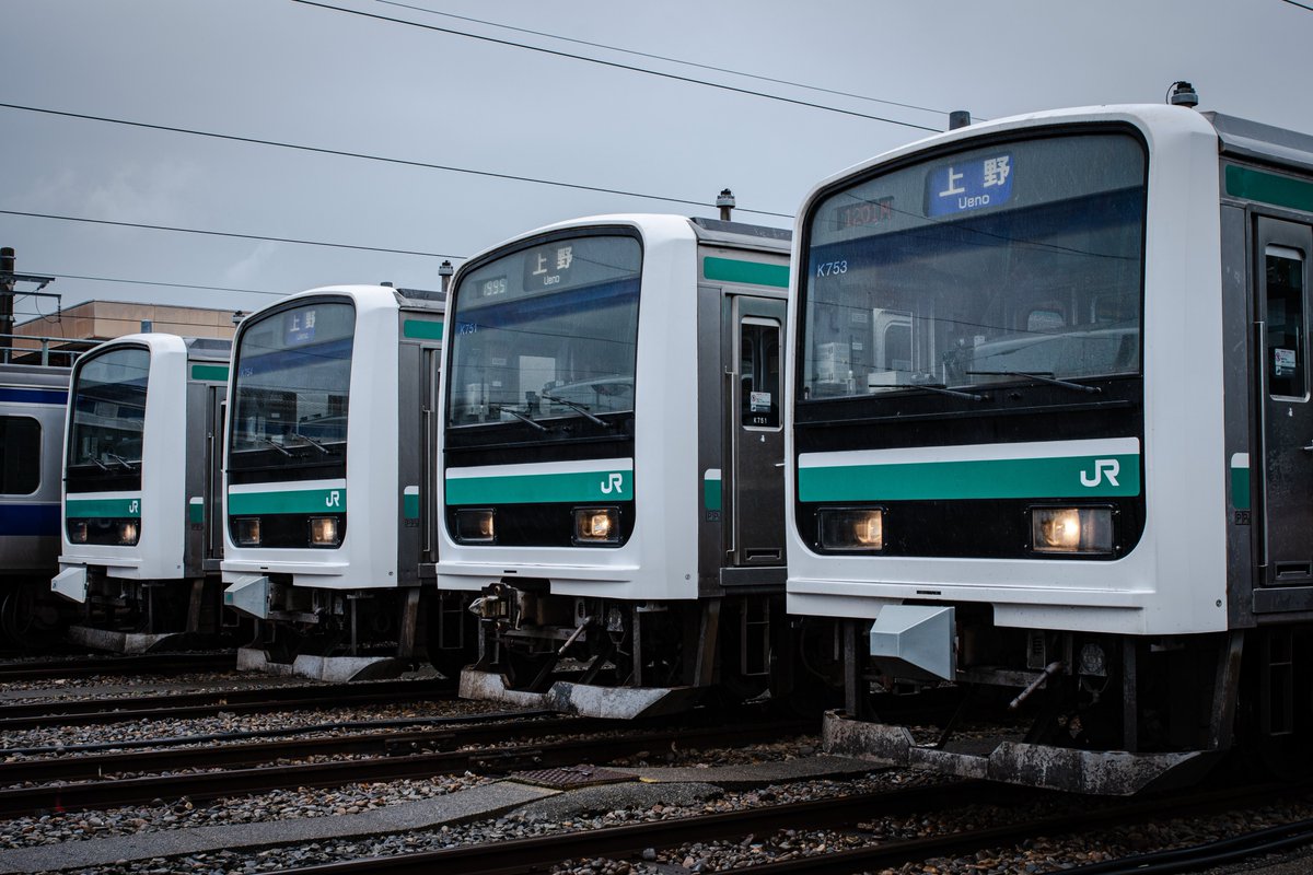 す か ぶ る ⑨ on Twitter: "2023.5.13 勝田車両センター“E501系車両撮影会”(1/2) あっという間の一時間でした。"