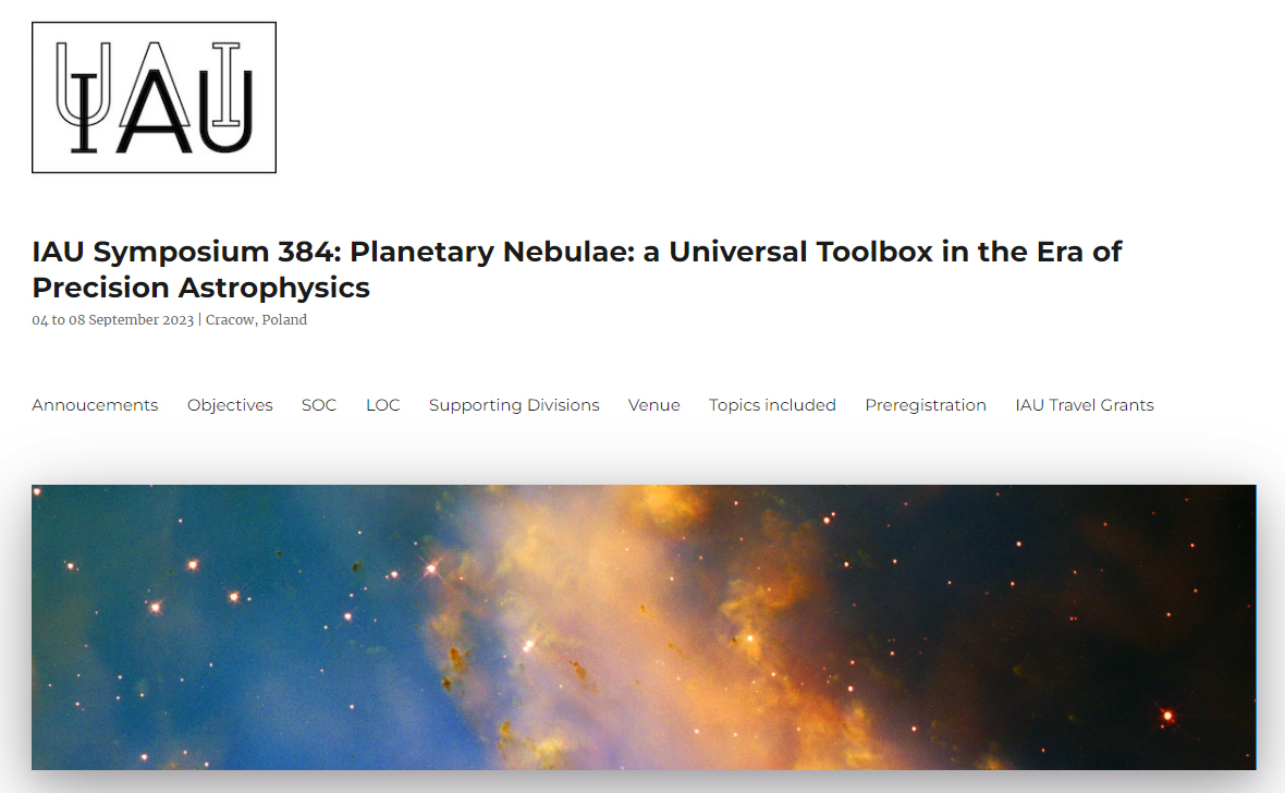 International Astronomical Union (IAU) on Twitter: "The IAU Symposium 384 will focus on ...