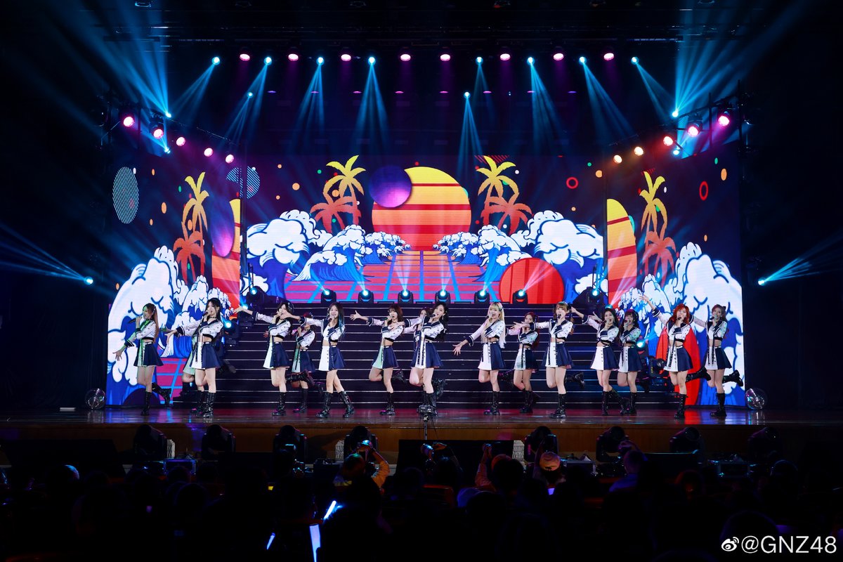 SNH48 Today on Twitter: "#GNZ48 presented their 7th Anniversary concert in Guangzhou on May 13th ...