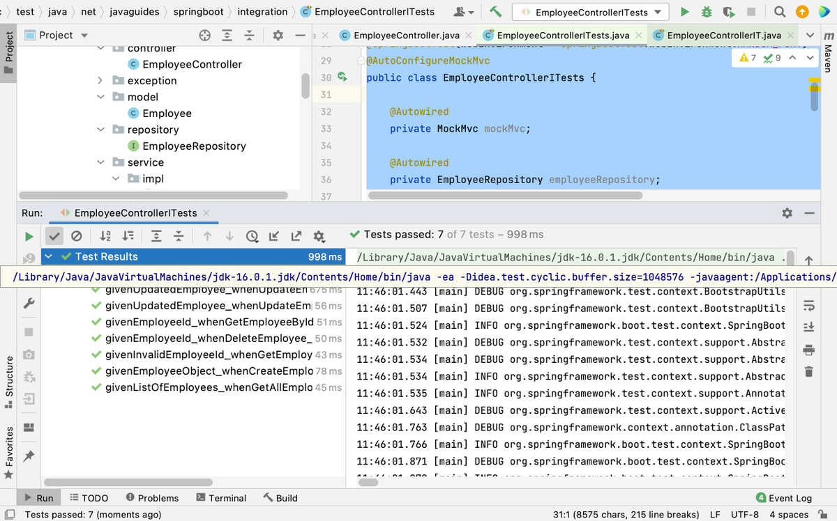 Java Guides On Twitter Spring Boot Integration Testing Crud Rest Api With Mysql Database