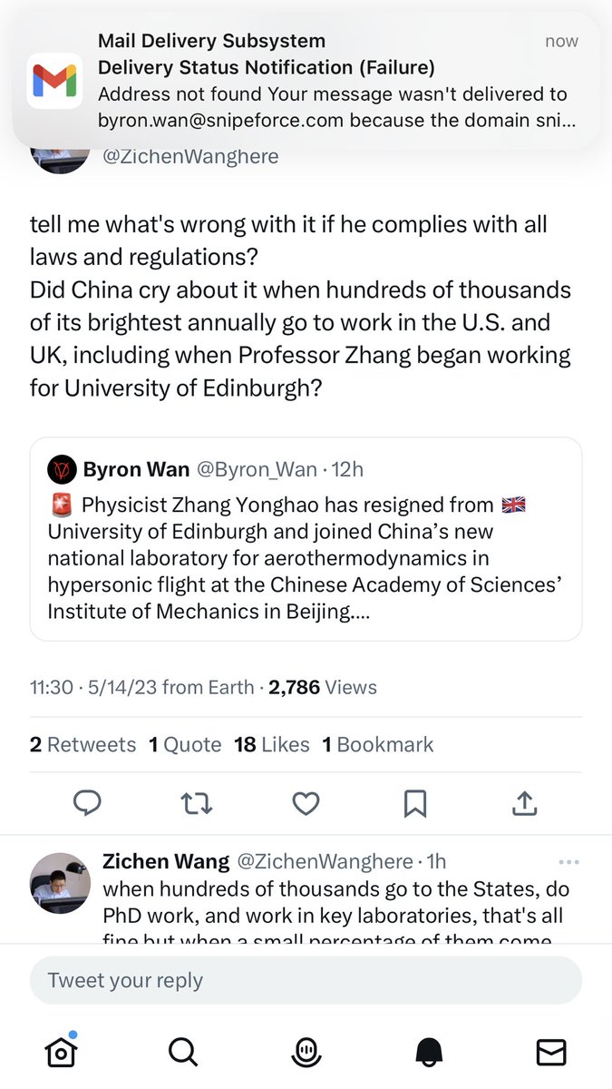 Northrop Gundam ∀🦅⚔️☭⃠ on Twitter: "RT @Byron_Wan: Haha, state-media personality Zichen Wang ...