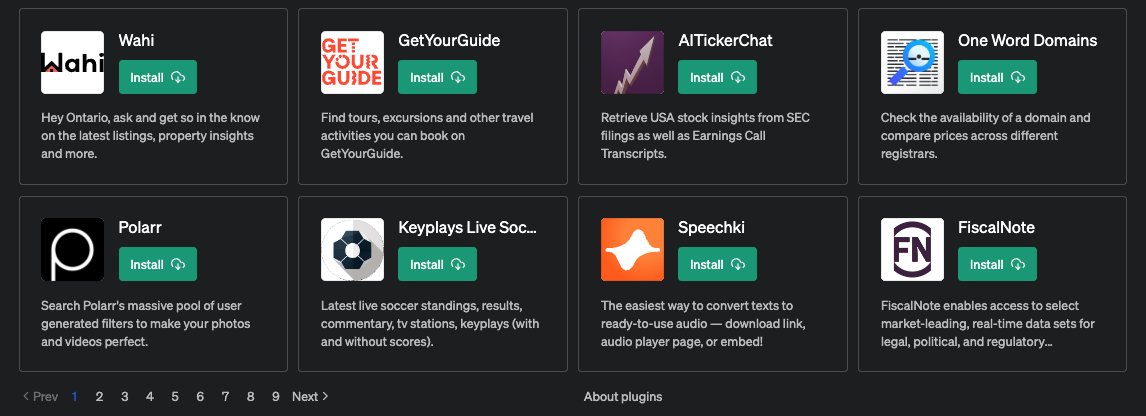 あんどう@AI開発者 on Twitter: "ChatGPTのpluginが使えるようになったので、まとめていきます。(1ページ目) [1.Wahi] https://t.co ...