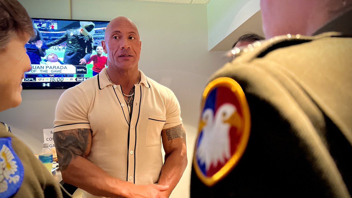 Dwayne Johnson on Twitter: "As always, it’s our privilege to honor our military service members ...