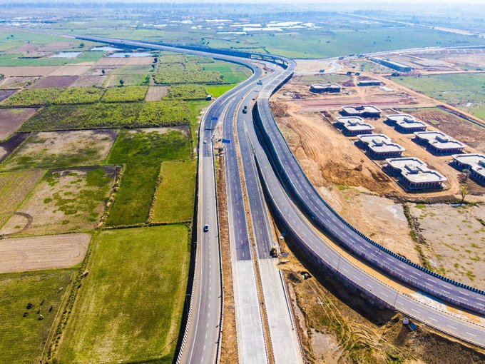 Beautiful pictures of Greenfield alignment of DND-DME Link Expressway ...