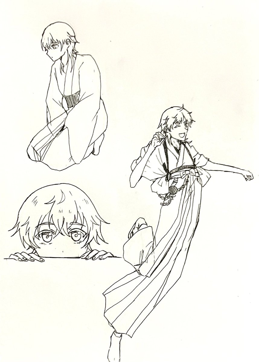 「昨日今日で描いた鶴さん🕊」うぃすてりあ。【8/25閃華 東1ア08ab】の漫画