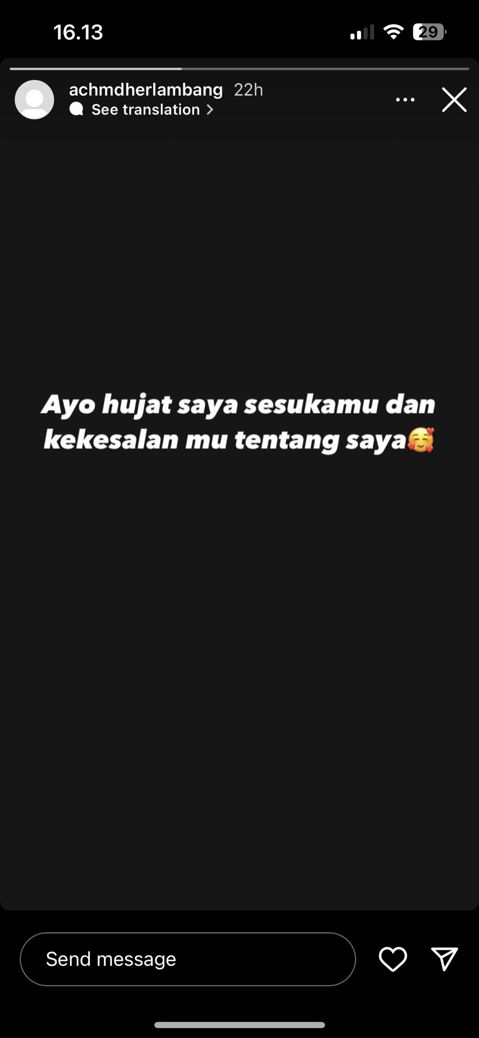 味の素 on Twitter: "@dheaapeee @tanyakanrl Aku liat story ini tadi malem dan masih ada foto profil ...