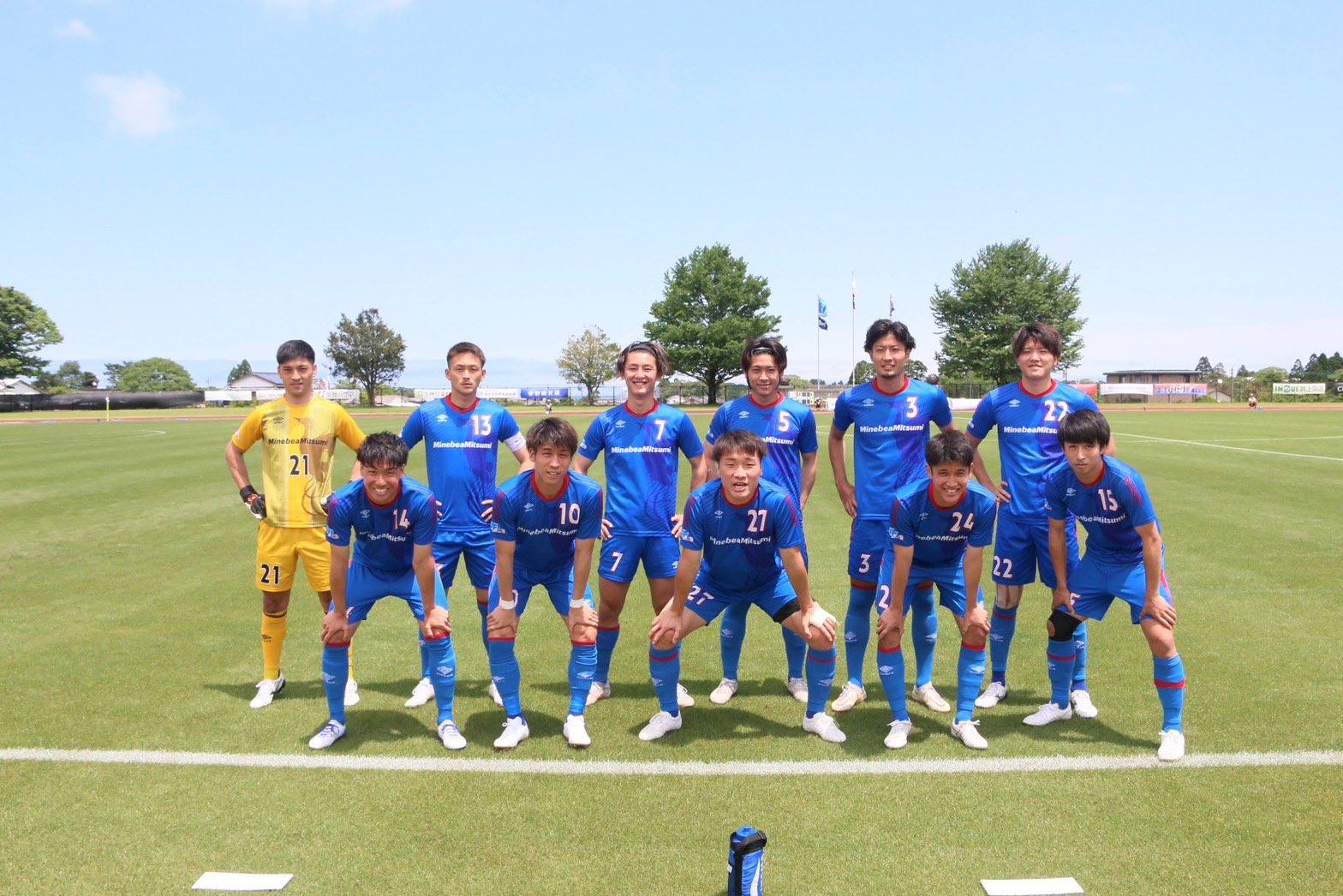 ミネベアミツミFC / MinebeaMitsumi FC on Twitter: "【第25回JFL 第8節】 🆚#ラインメール青森 ⚽️1-0 （甲斐） No.24 甲斐のJFL初ゴールを ...
