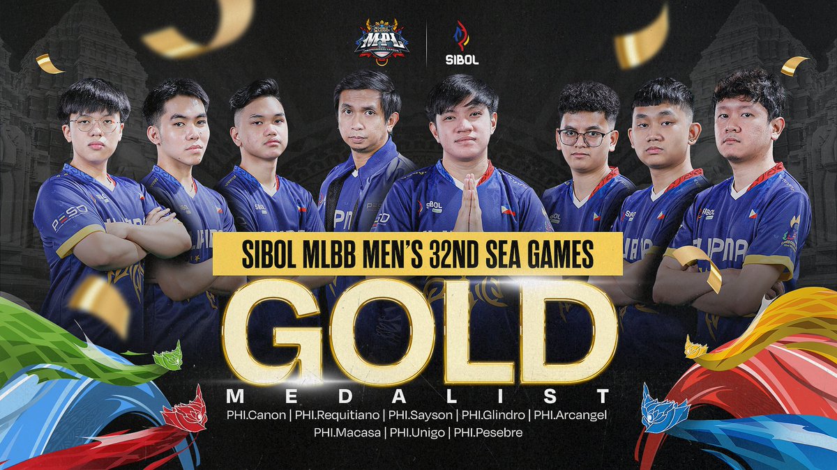 MPL Philippines on Twitter: "BACK-TO-BACK-TO-BACK! 🇵🇭 The SIBOL MLBB men's team bags the gold ...