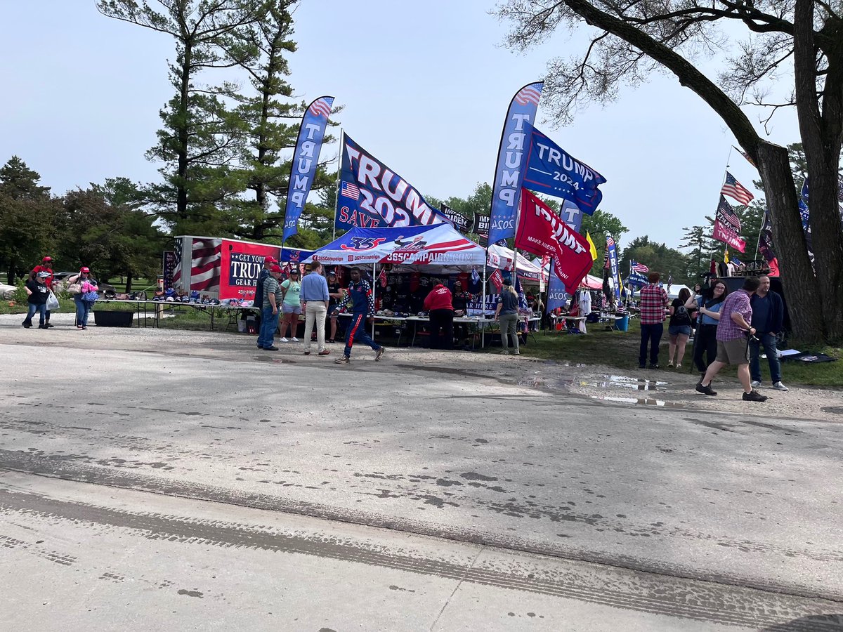 Trump didn't cancel his rally in Iowa yesterday due to bad weather. He ...