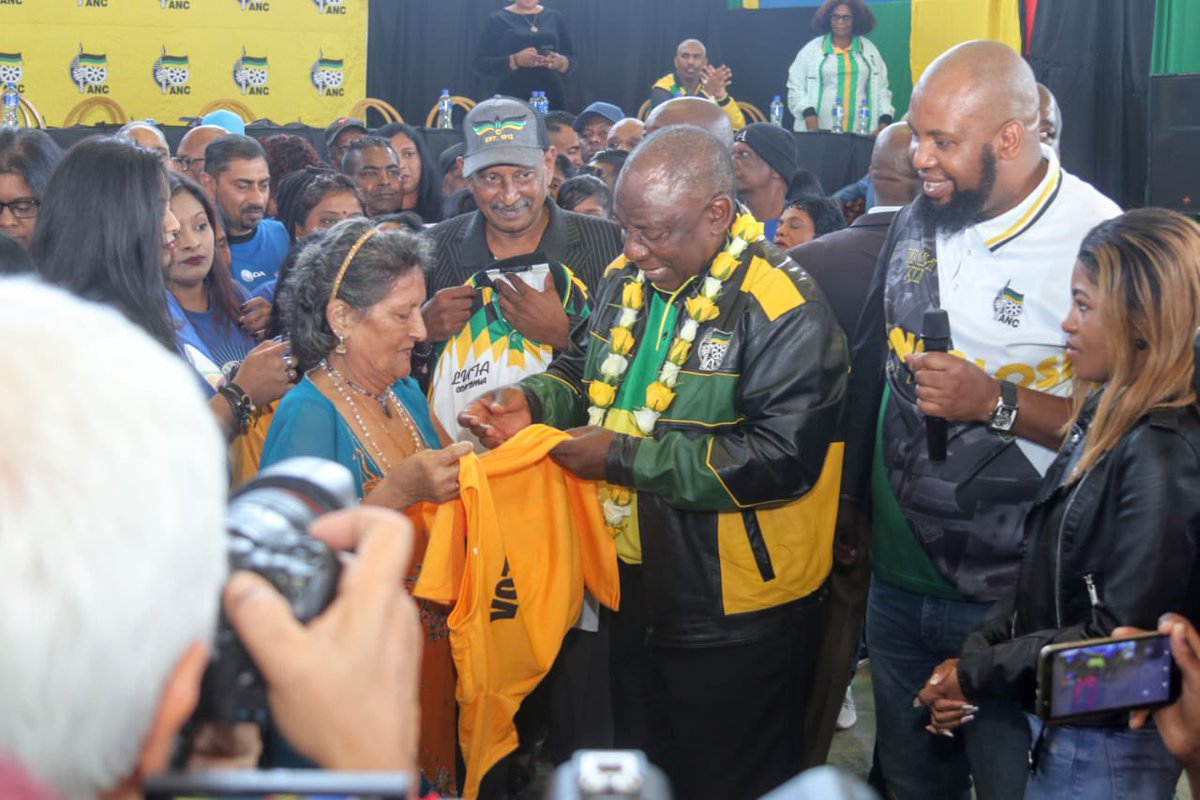 African National Congress on Twitter: "The day starts in Chatsworth, KZN with ANC President ...