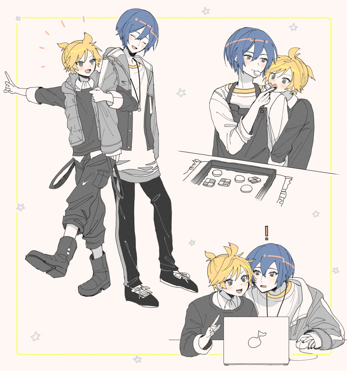 「レンカイ(ストリート) 常日頃距離が近いという、夢」パウの漫画