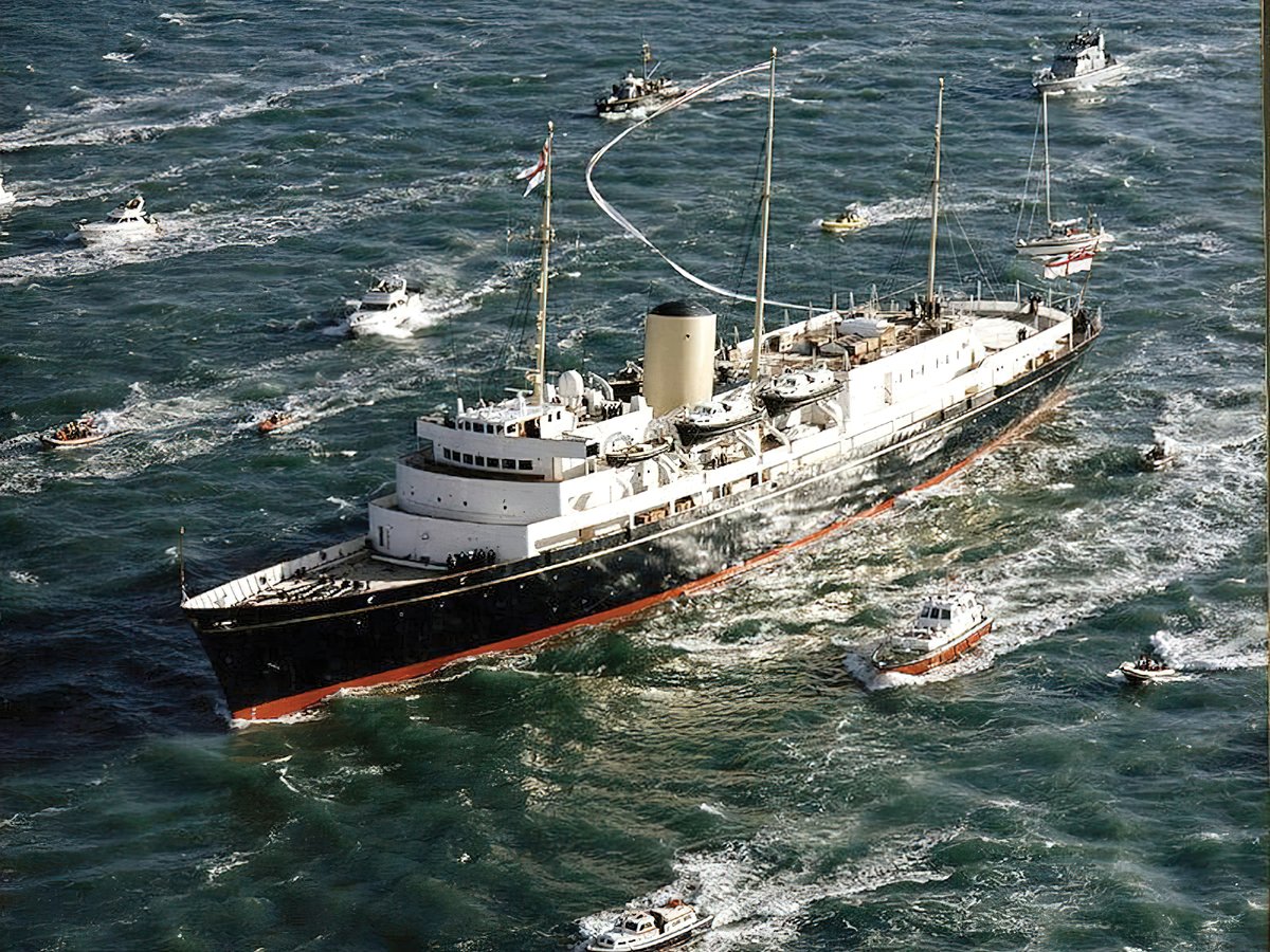 Osprey Publishing On Twitter Hmy Britannia The Royal Yacht Britannia 1264