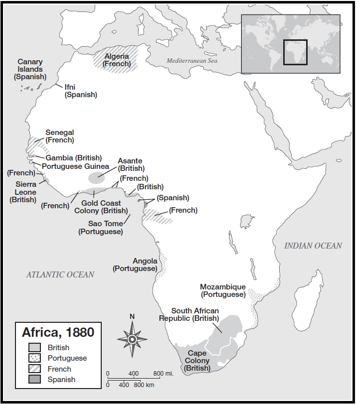 Scramble For Africa 1880