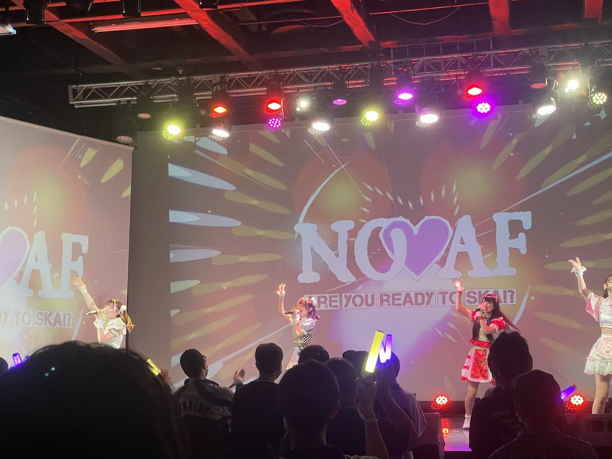 NO ︎AF【公式】 on Twitter: "関東遠征2日間ありがとうございました。 色んなジャンル、色んな地方の方にノーアフを見て頂けました。ノーアフT、ツアーTの方もとても多くいました ...