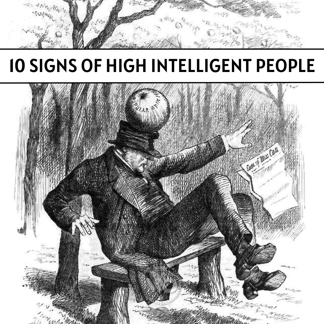 10 Signs of High Intelligent People How Intelligent Are You? =Thread ...