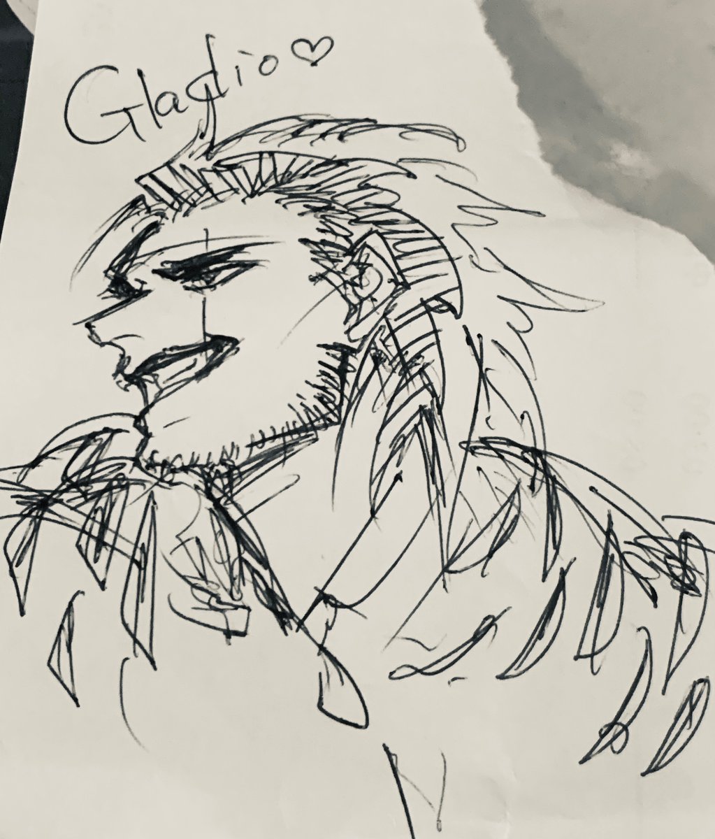 「うろ覚え #FF15 ノクティス、グラディオ、イグニス、プロンプト。ノクトバランスミスった😭一発描きは苦手である。 I」まりお/Mario ...