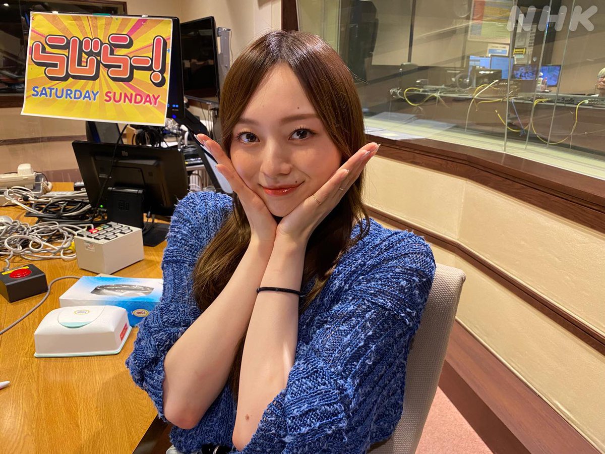 ☕️🥔🌊 on Twitter: "NHKラジオ第1「らじらー！サンデー」 #乃木坂46 #梅澤美波 #nhkらじらー"