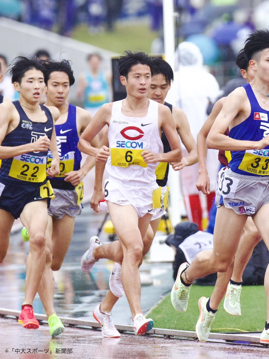 「中大スポーツ」新聞部 on Twitter: "〈陸上競技部・女子陸上競技部・第102回関東学生陸上競技対校選手権大会〉 男子1部5000m決勝 ⑧#吉中祐太（文2） 14:00.66 ⑫ ...