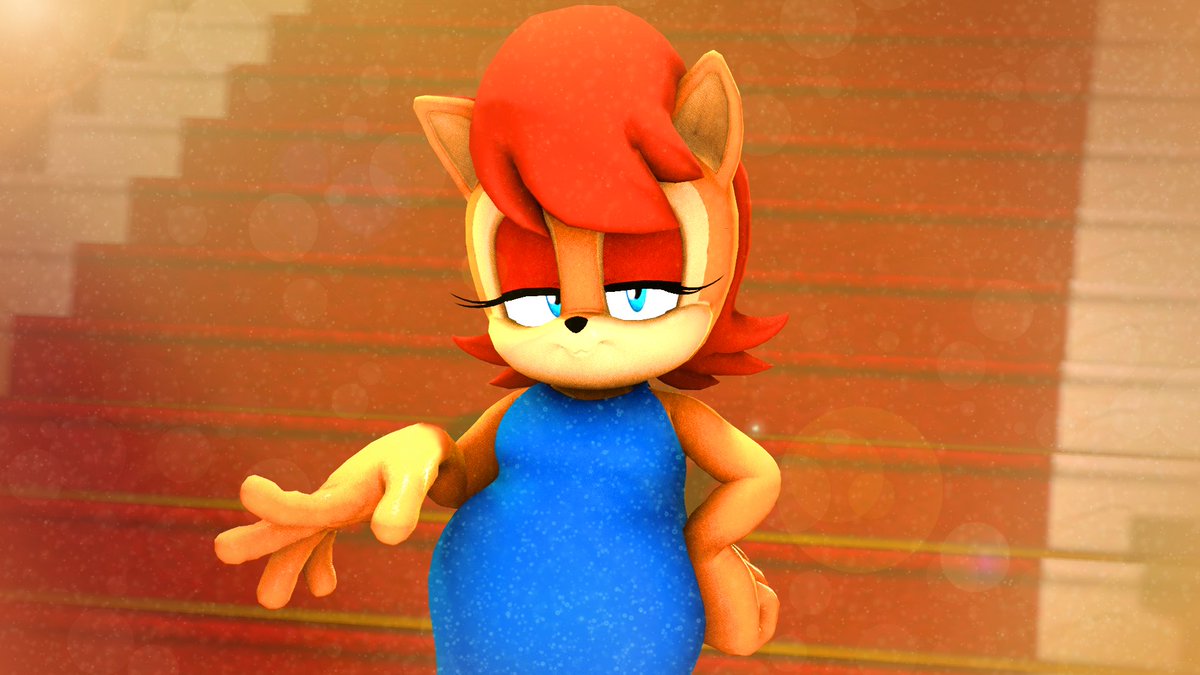 Pixelrush (COMMISSIONS OPEN) on Twitter: "Prince-SASS #SonicTheHedgehog #sallyacorn"