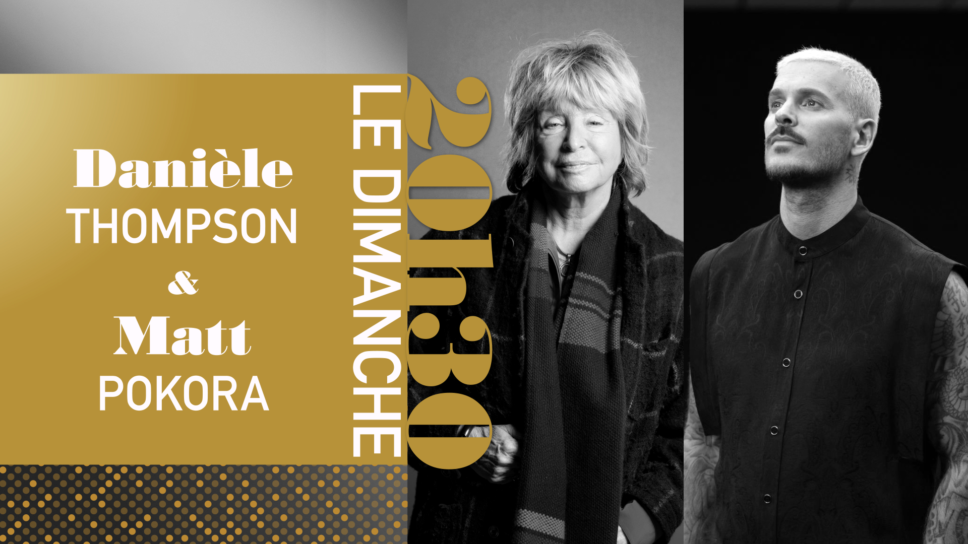 Nouveau numéro inédit de l’émission 20H30 Le Dimanche ce soir à 20H30 sur France 2. Voici les ...