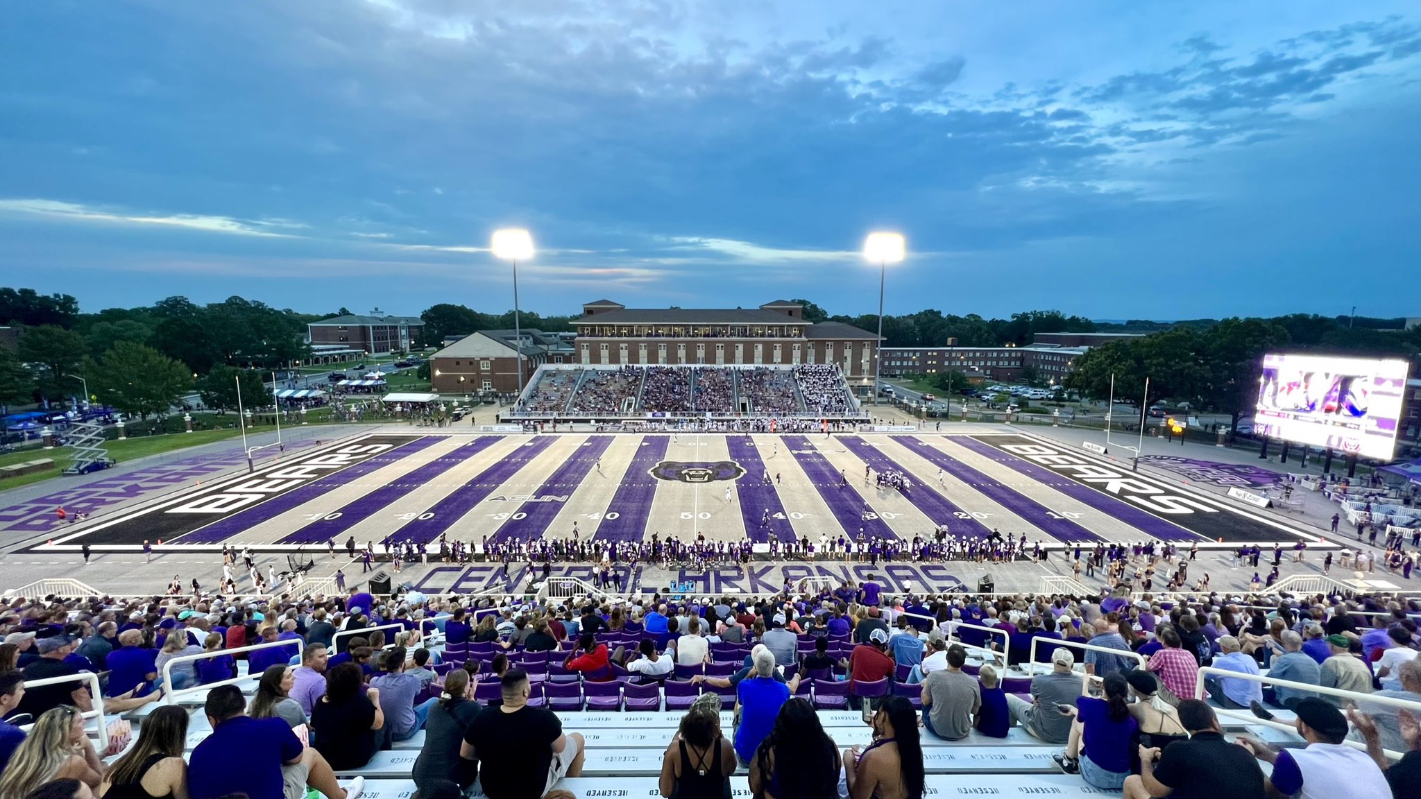 University Of Central Arkansas Football Field