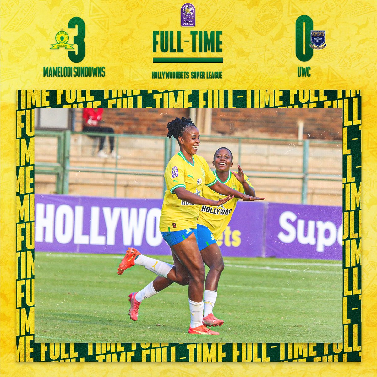Mamelodi Sundowns Ladies Team on Twitter: "And just like that, all 3️⃣ points are in the bag👆 ...