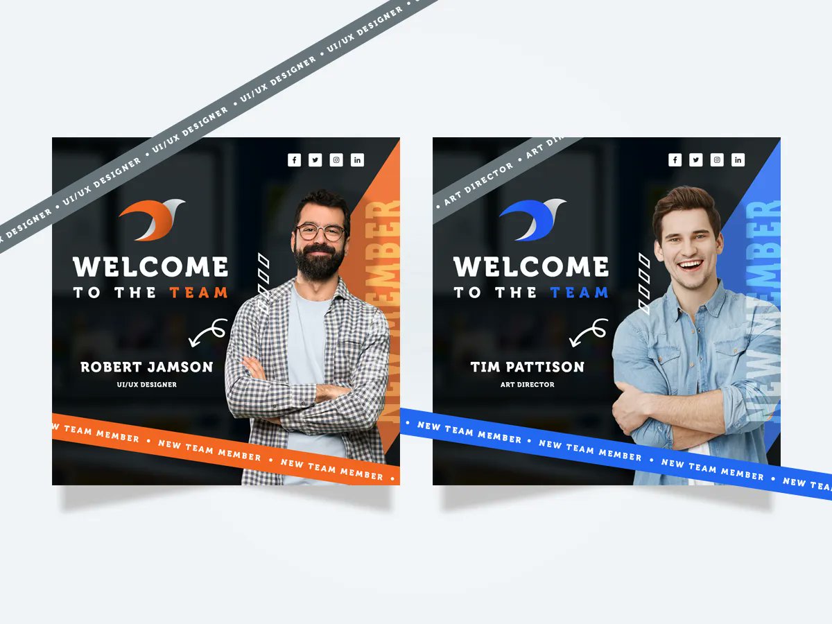 Welcome New Members Banner