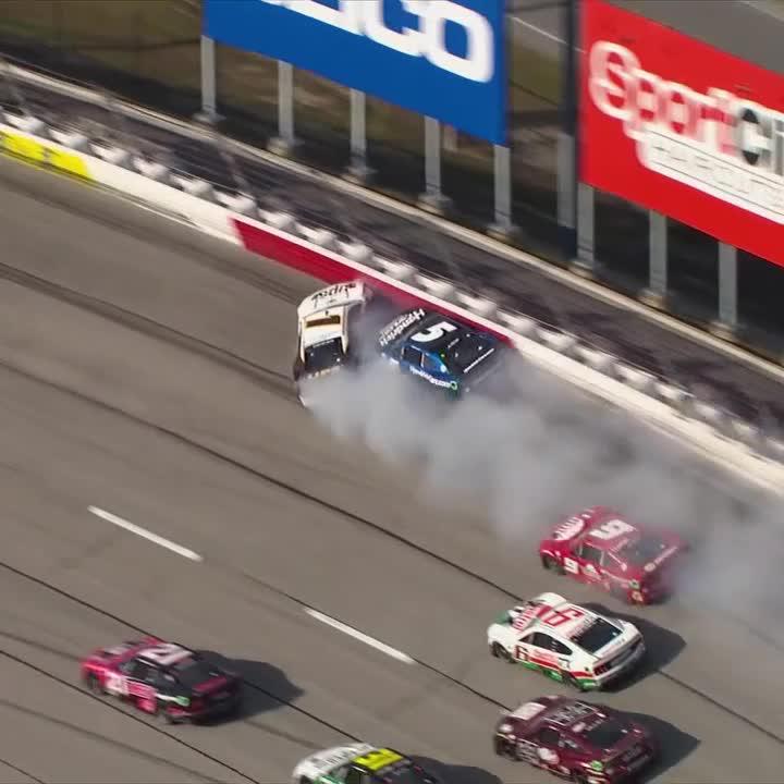 Nascar On Twitter Trouble For The Leaders Another Caution At