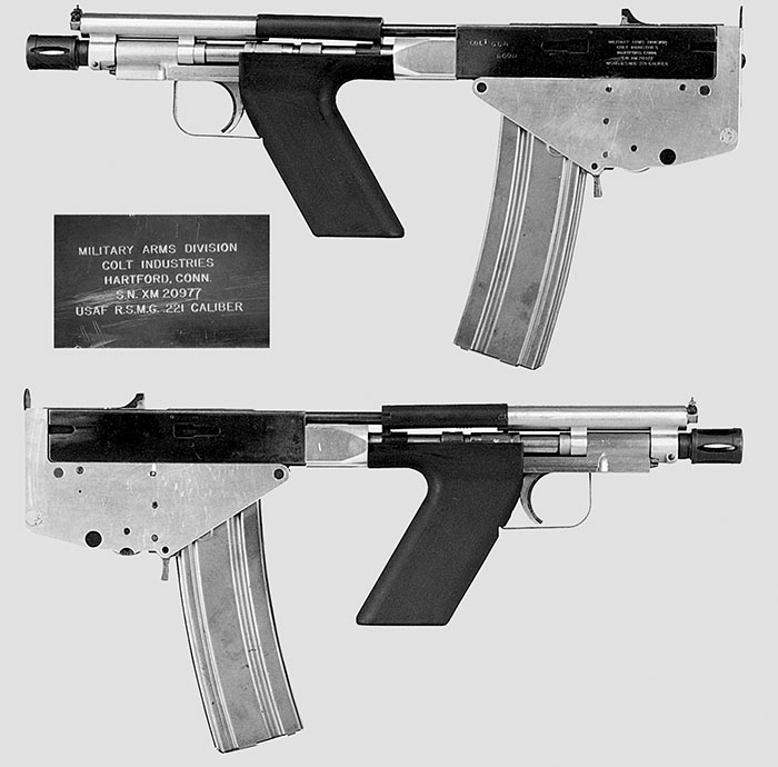AutoMagArchive on Twitter: "Colt IMP-221 in .221 Remington Fireball. Proposed survival weapon ...