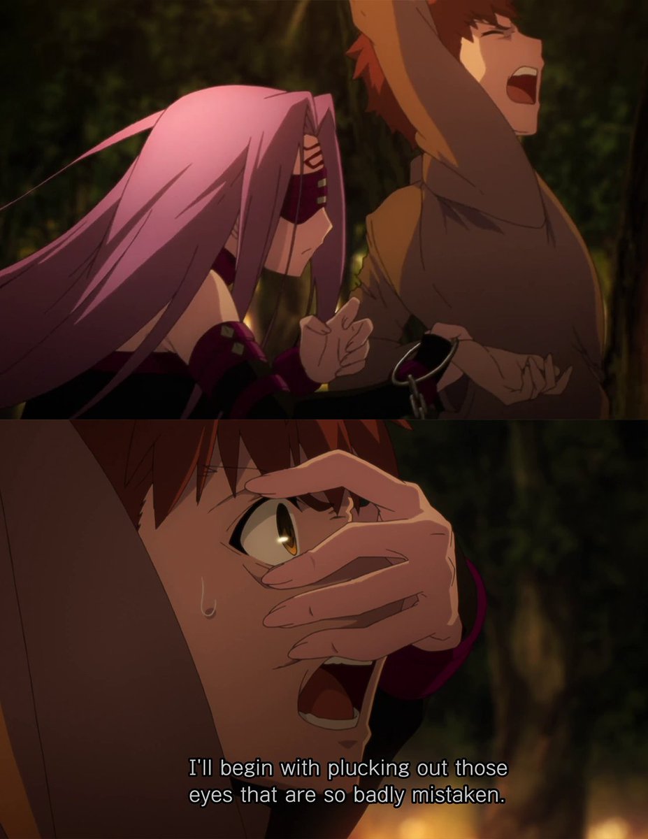 RinSS on Twitter: "UBW manga has got Rider's sexiness spot on. Just look at that closeup shot of ...